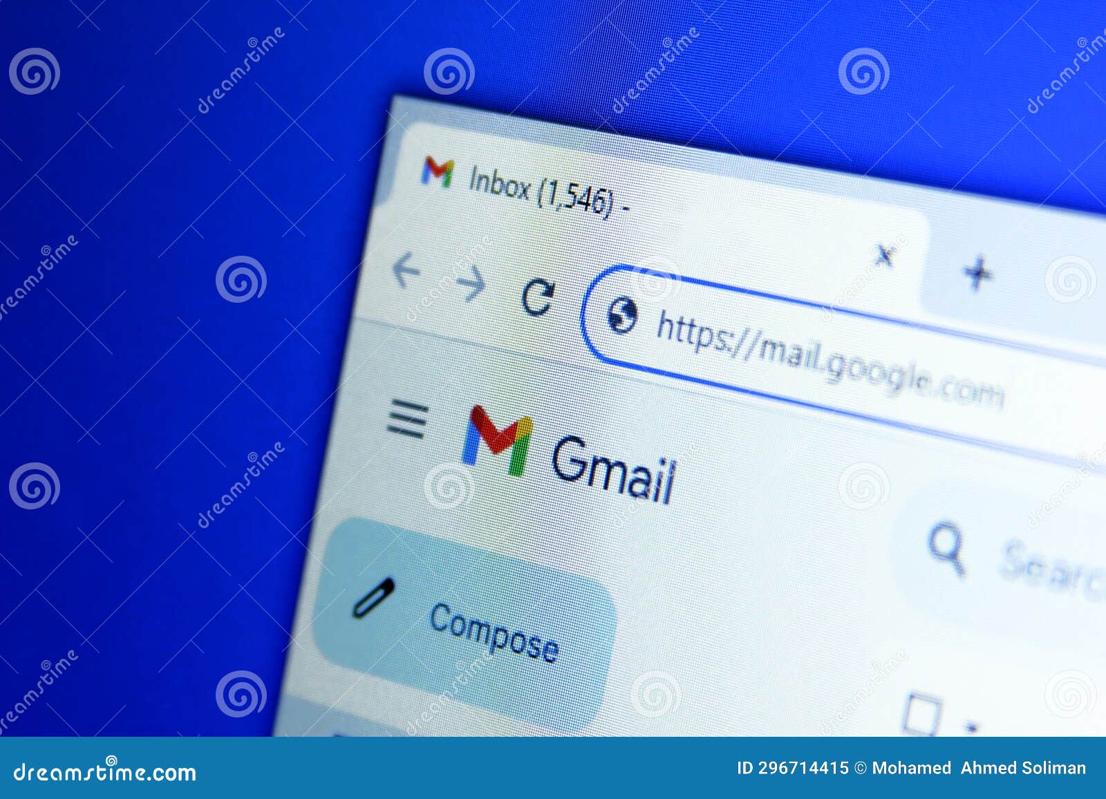 Google Gmail website editorial image. Image of illustrative - 296714415