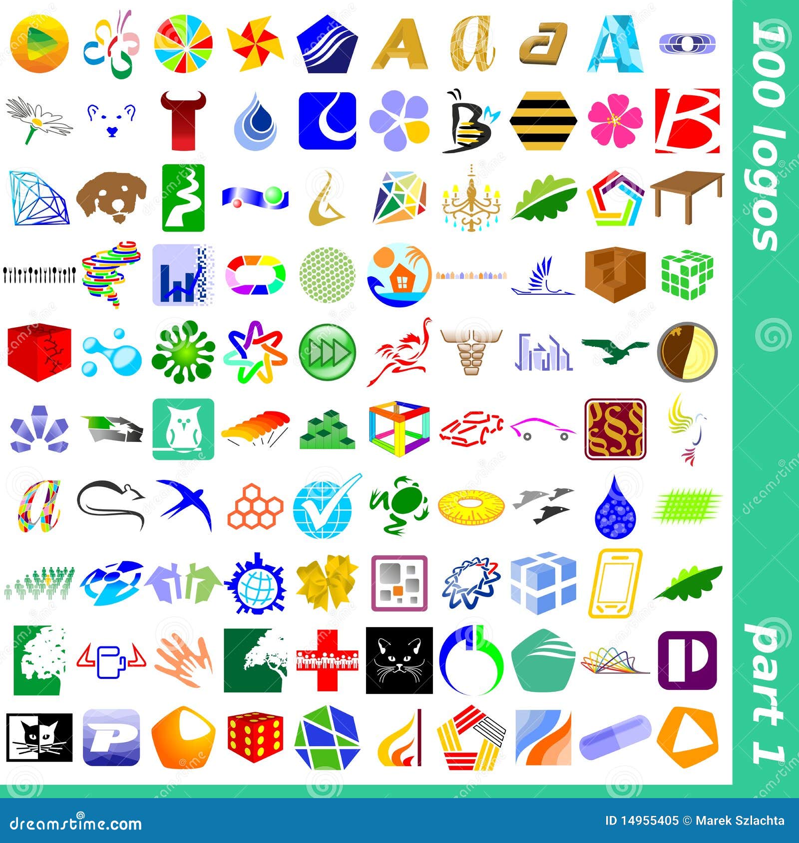 Logo et signes 1 illustration de vecteur. Illustration du ramassage ...