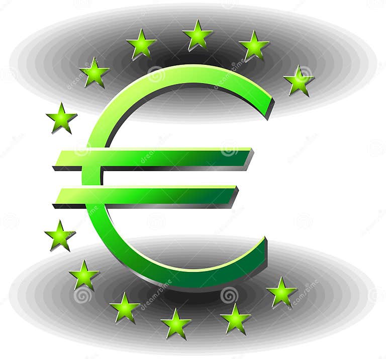Logo euro stock illustration. Illustration of finance - 27925293