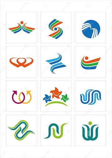 Logo example stock illustration. Illustration of company - 10251104