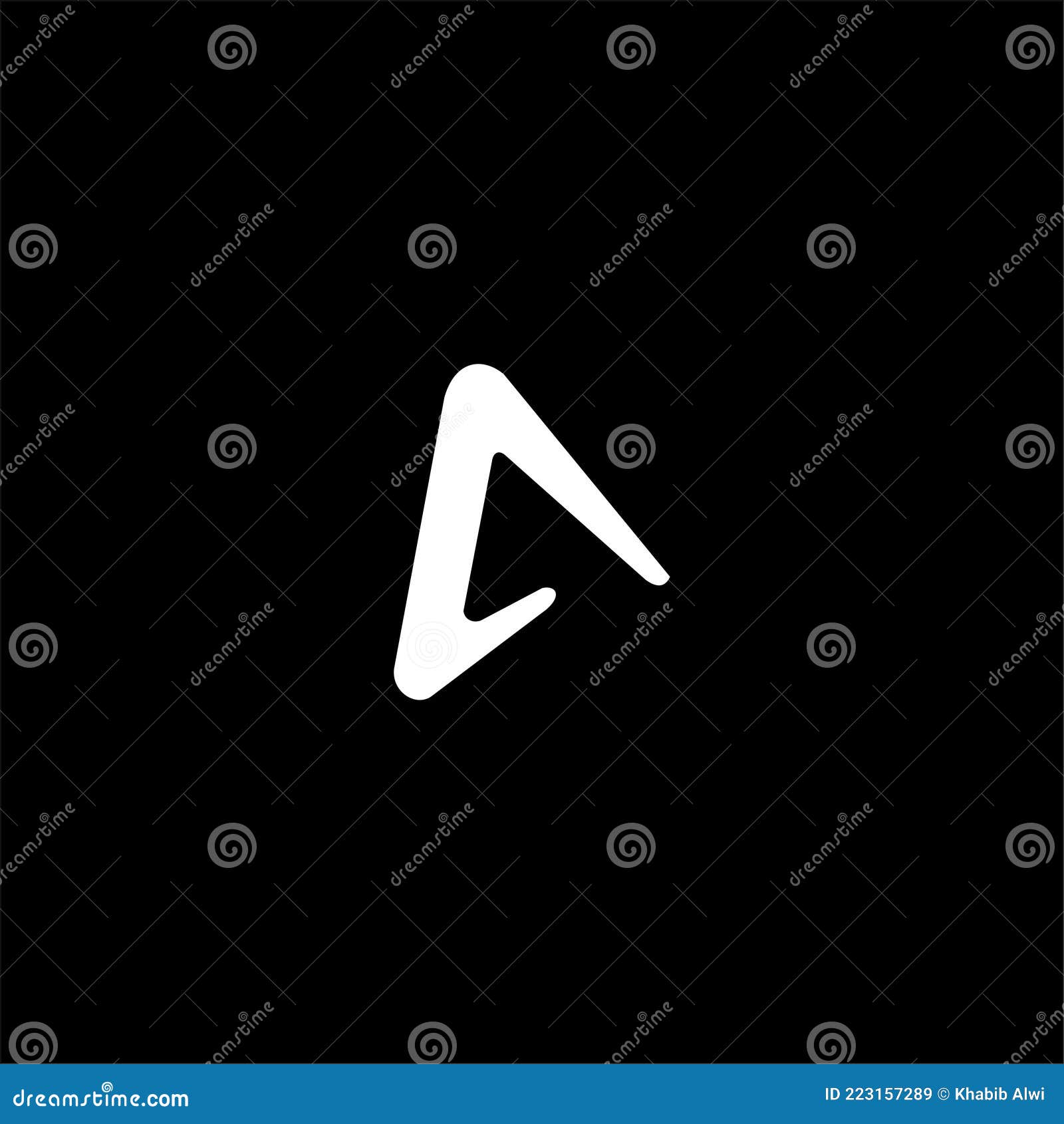 Logo exclusif illustration de vecteur. Illustration du caché - 223157289