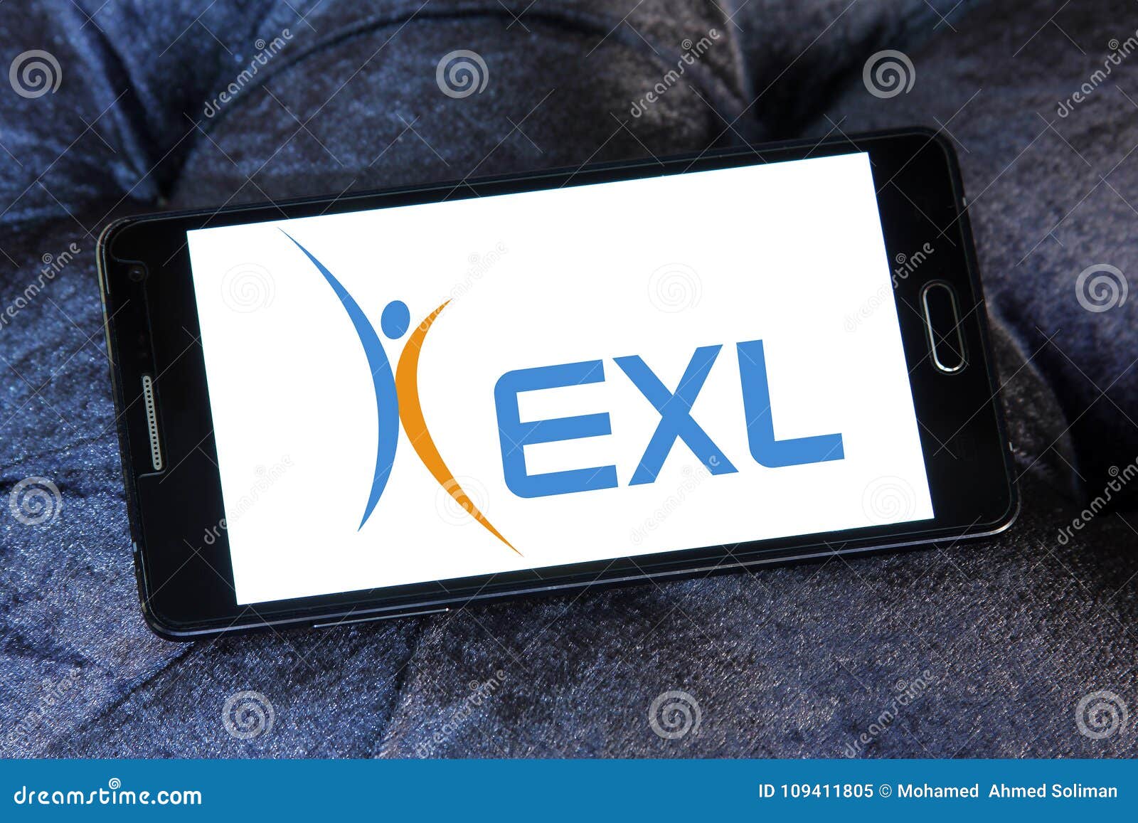 EXL Business Services Company Logo Editorial Image - Image of ...