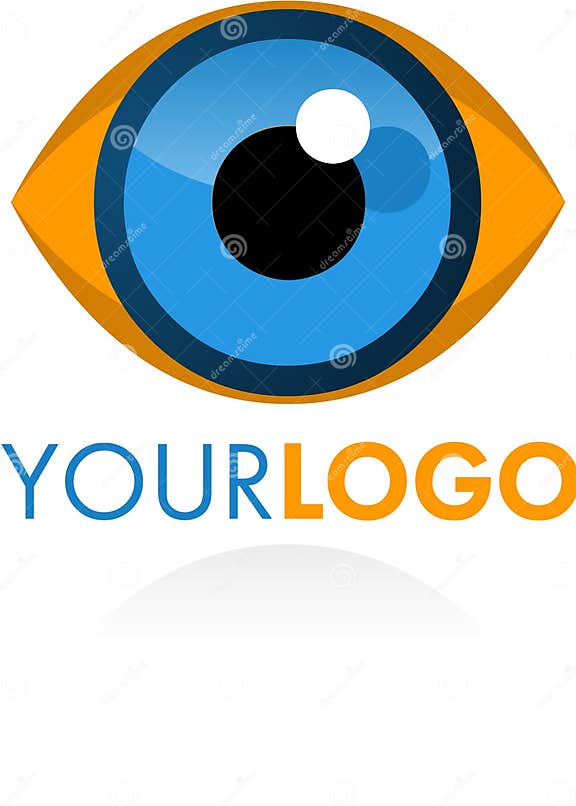 Logo eye stock vector. Illustration of optic, office, look - 5816183