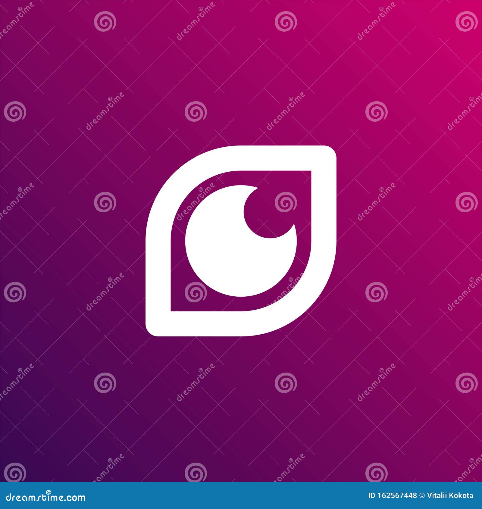 Logo Eye. Eye Vector Logotype Design Template Stock Vector ...