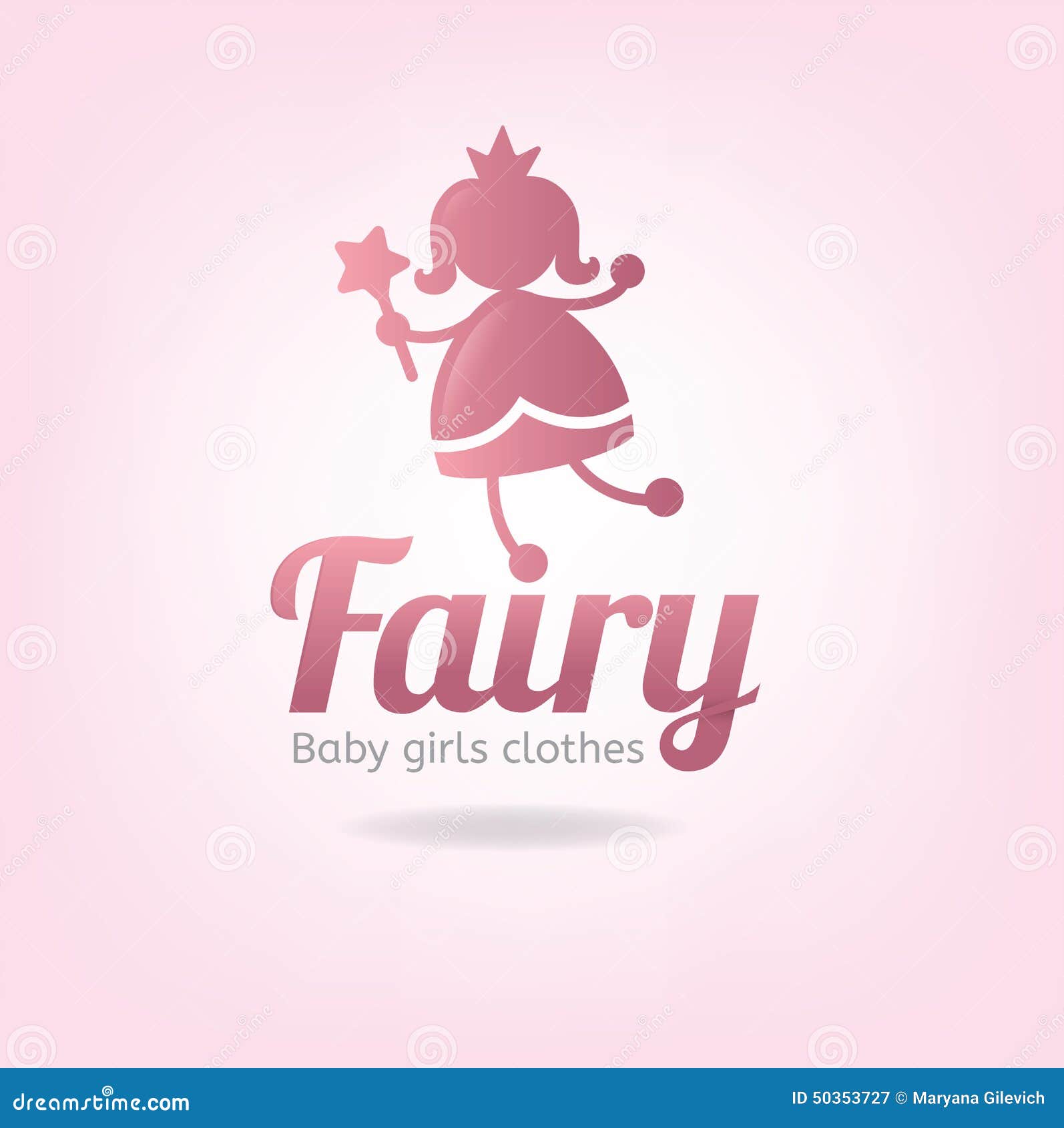 Logo fairy stock vector. Illustration of clothing, magic - 50353727