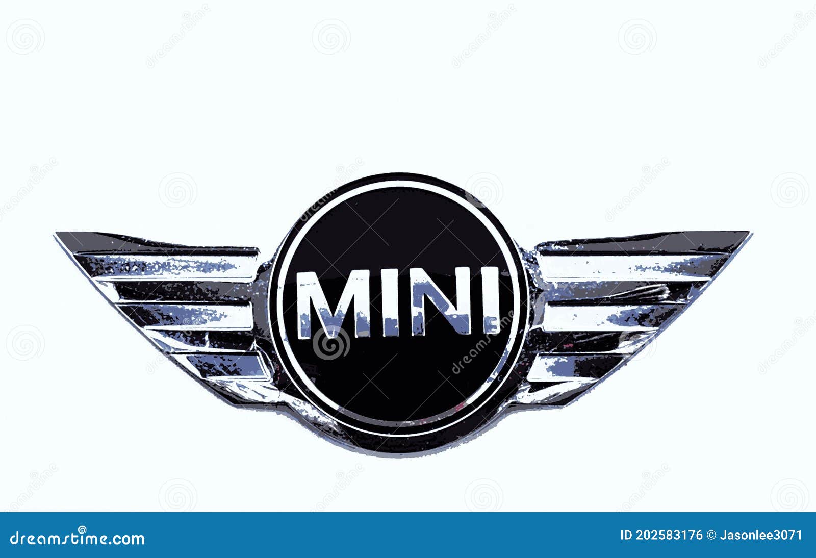 Mini cooper logo editorial photo. Illustration of company - 202583176