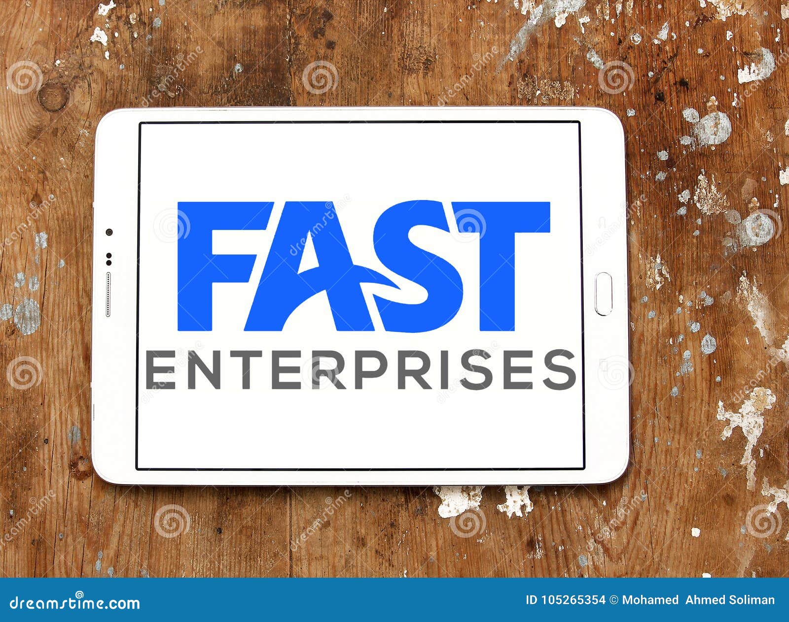 Fast Enterprises Company Logo Editorial Stock Image - Image of emblem ...