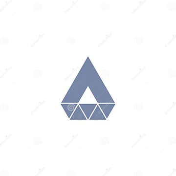 Letter a Diamond Logo Design Vector Stock Vector - Illustration of ...