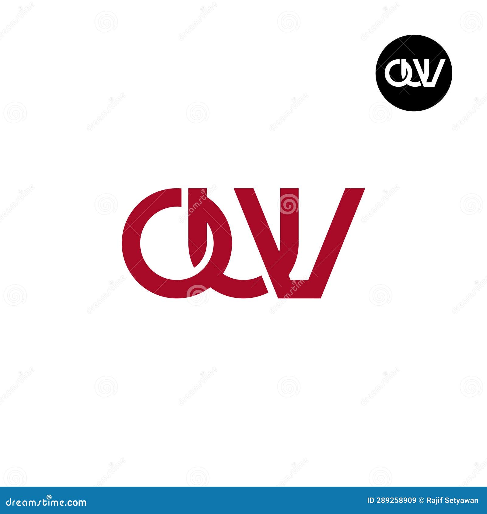 Letter OUV Monogram Logo Design Stock Vector - Illustration of letter ...