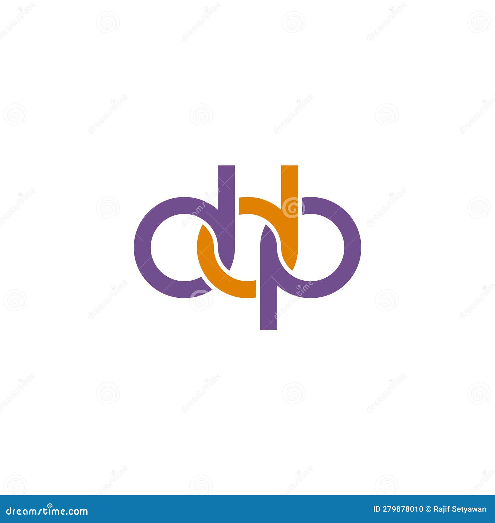 Linked Letters DDP Monogram Logo Design Stock Vector - Illustration of ...