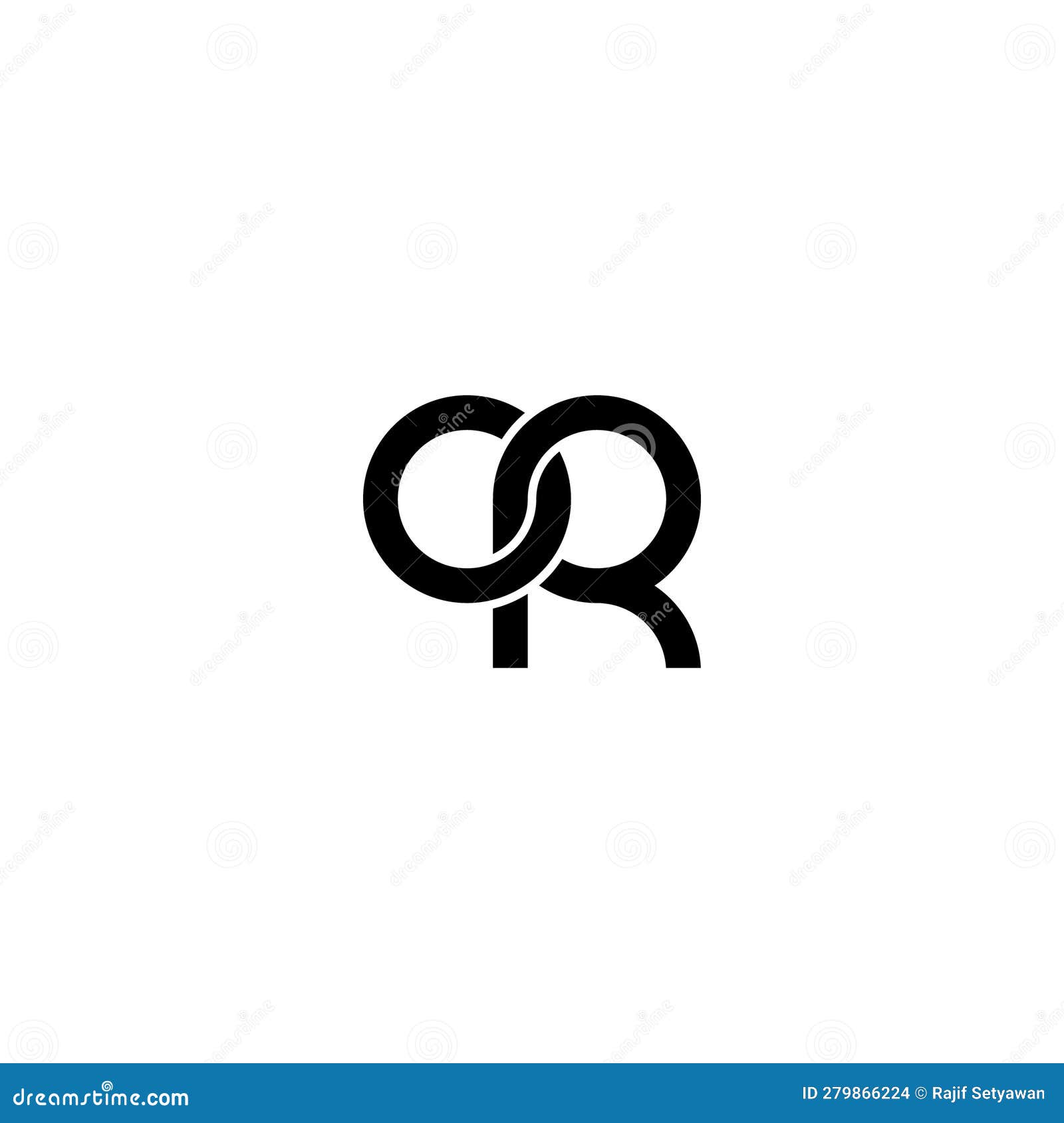 Linked Letters or Monogram Logo Design Stock Vector - Illustration of ...