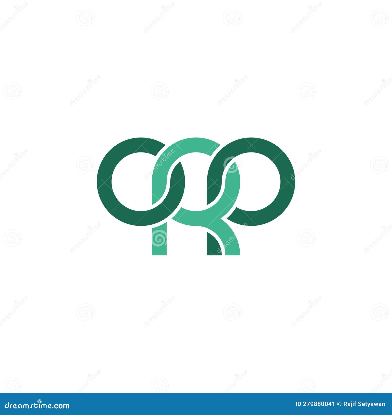 Linked Letters ORP Monogram Logo Design Stock Vector - Illustration of ...