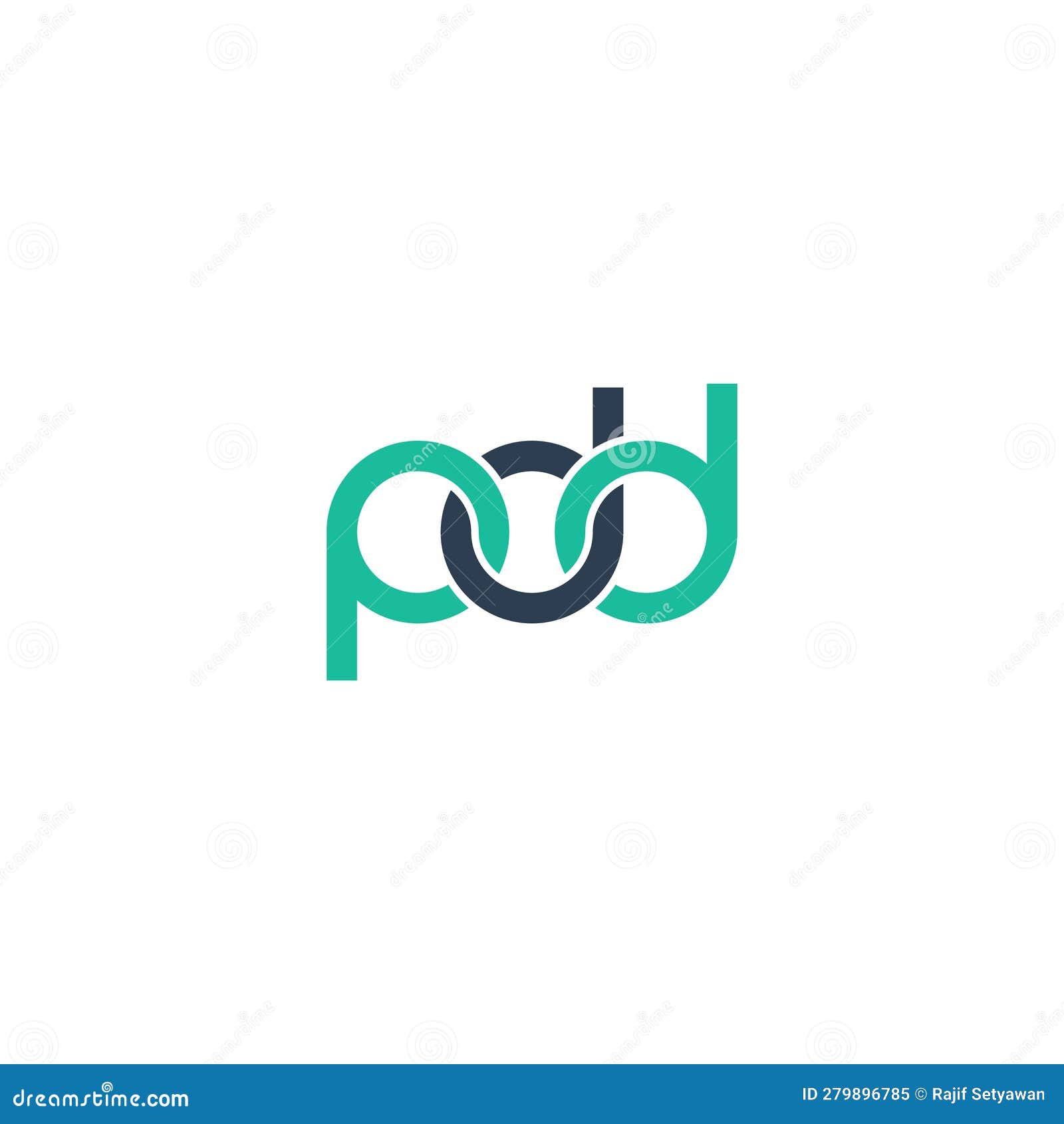 Linked Letters PDD Monogram Logo Design Stock Vector - Illustration of ...