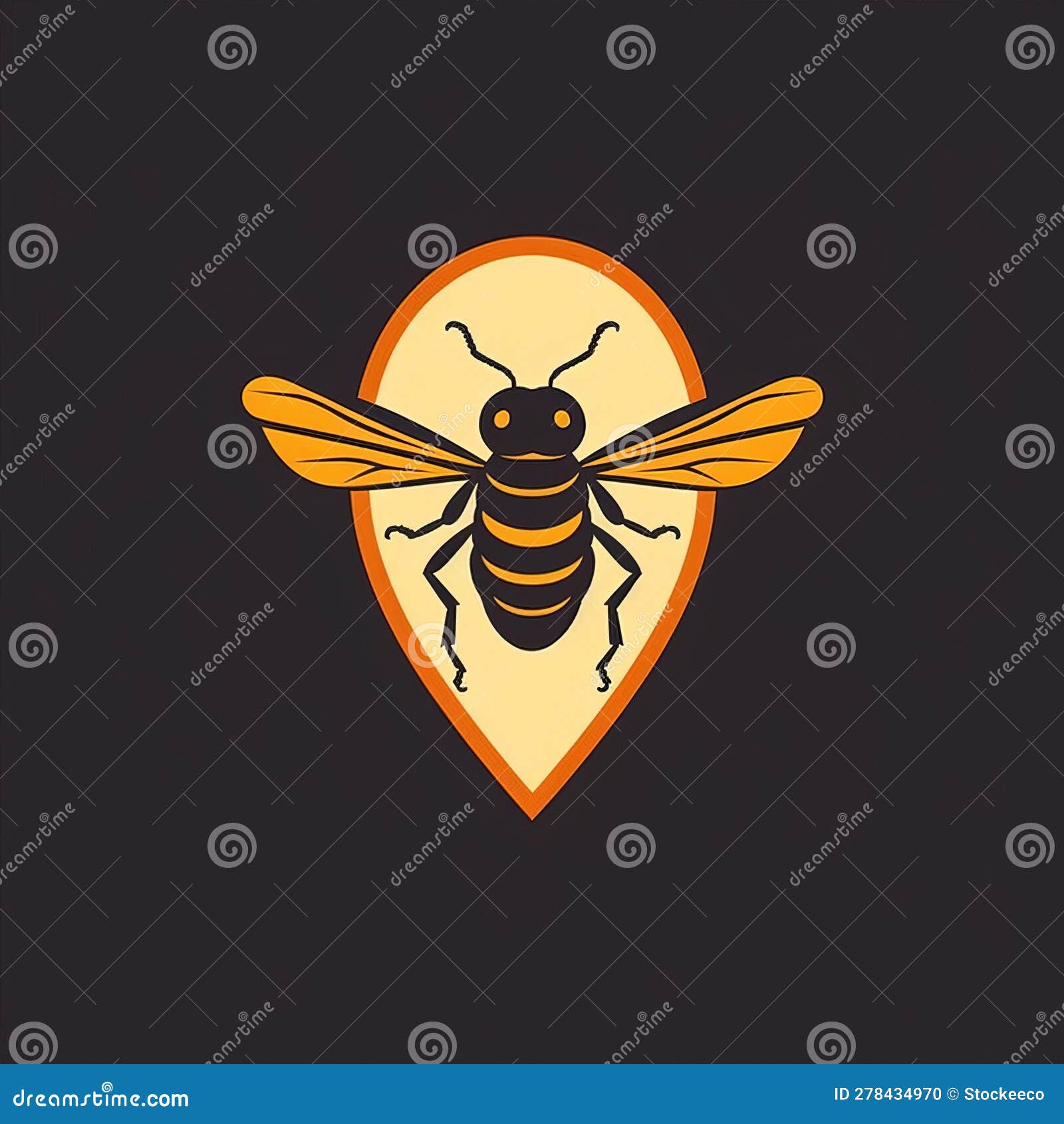Minimalistic Cricket Logo in 2d Vector Icon Style Stock Illustration ...