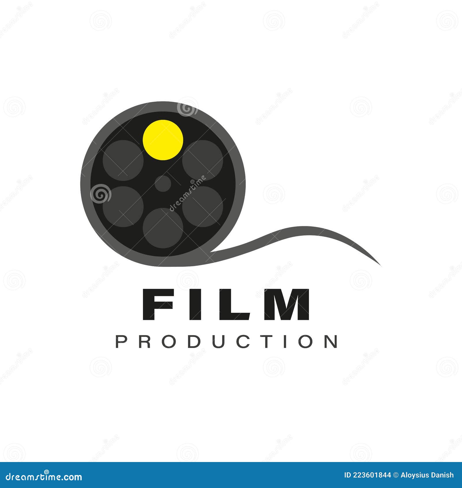 Film Roll Logo Design