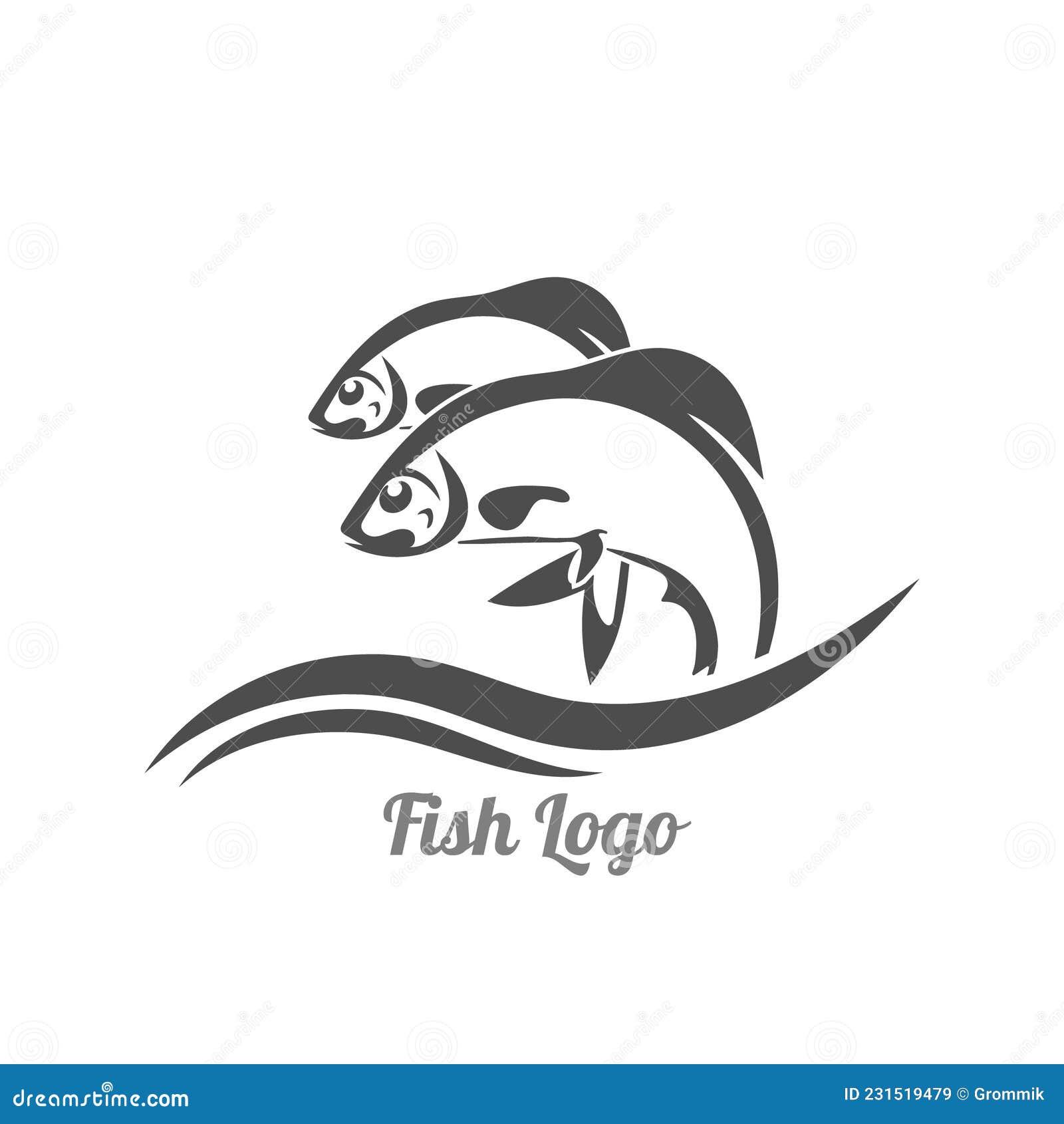 Logo of a Fish, Fishing or Fish Restaurant Stock Vector - Illustration ...