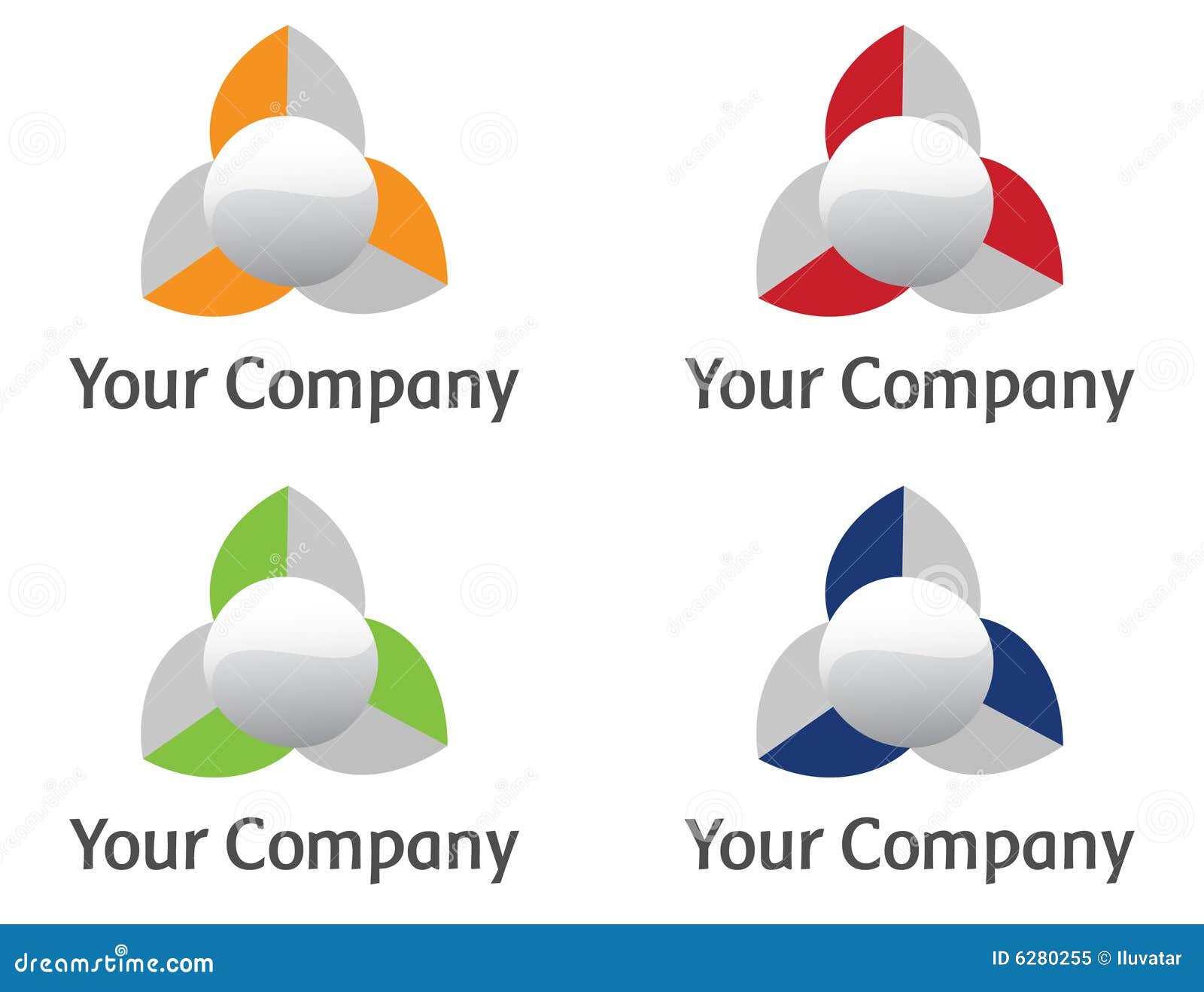 Vector logo flower stock vector. Illustration of fresh - 6280255