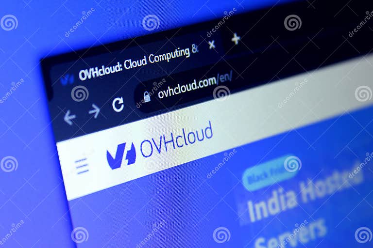 OVHcloud Cloud Computing Company Editorial Stock Photo - Image of ...