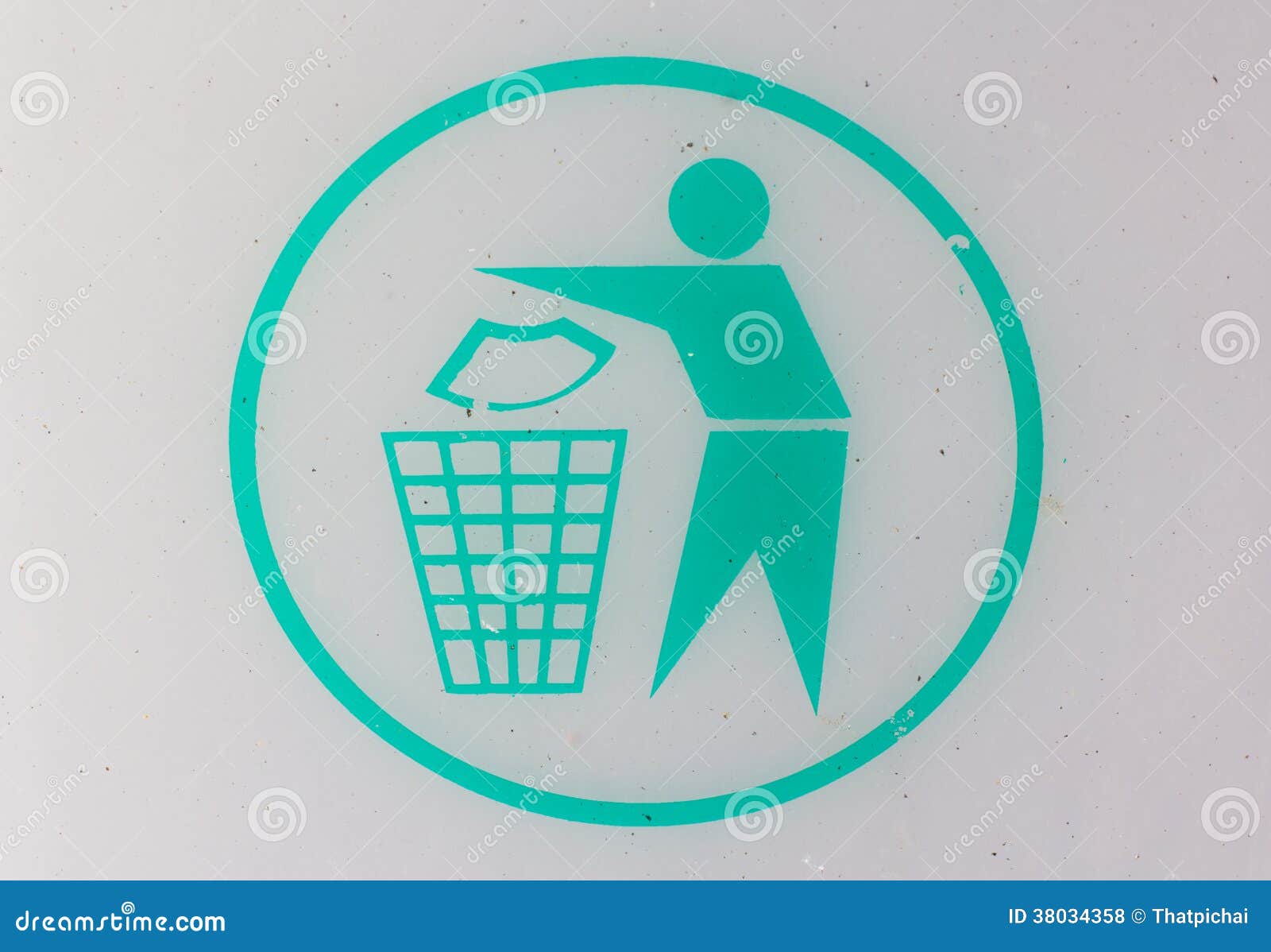 Logo garbage bin stock photo. Image of recycling, recycle - 38034358