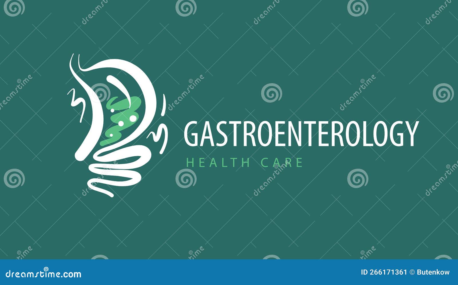 Logo for Gastroenterology. Vector Illustration Stock Illustration ...