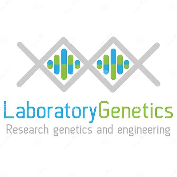Logo genetics stock vector. Illustration of doctor, technology - 38705855