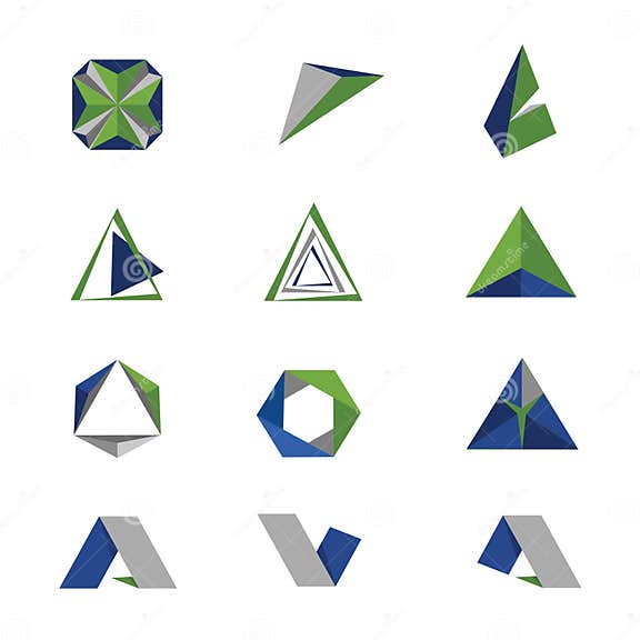 Logo geometry stock vector. Illustration of geometry - 40094352