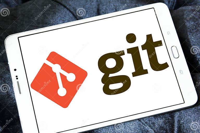 Git software logo editorial stock photo. Image of commercial - 118503973