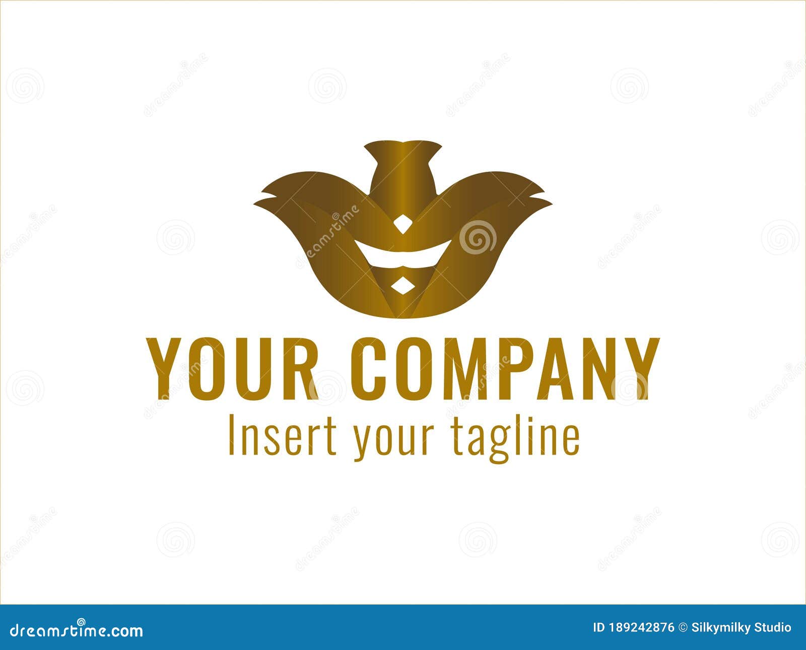 Logo Gold stock vector. Illustration of design, creative - 189242876