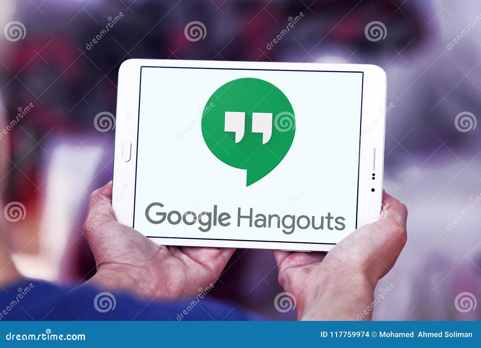 Google Hangouts logo editorial stock image. Image of instagram - 117759974