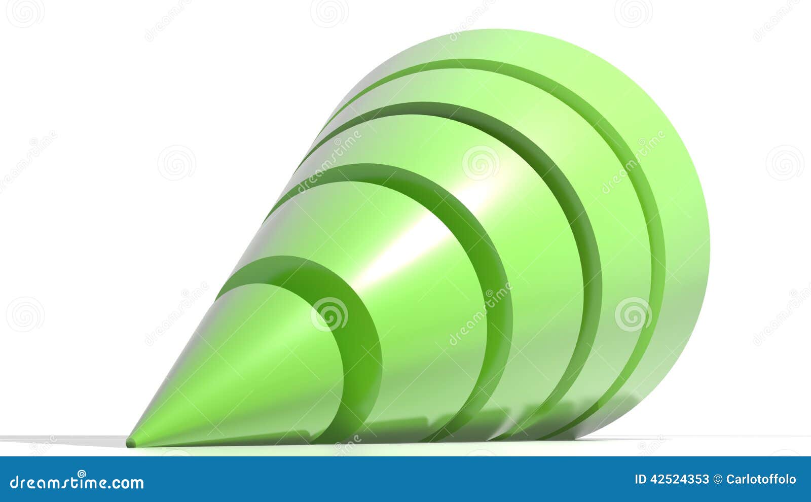 Green Hop Cone Cartoon Vector | CartoonDealer.com #144097139