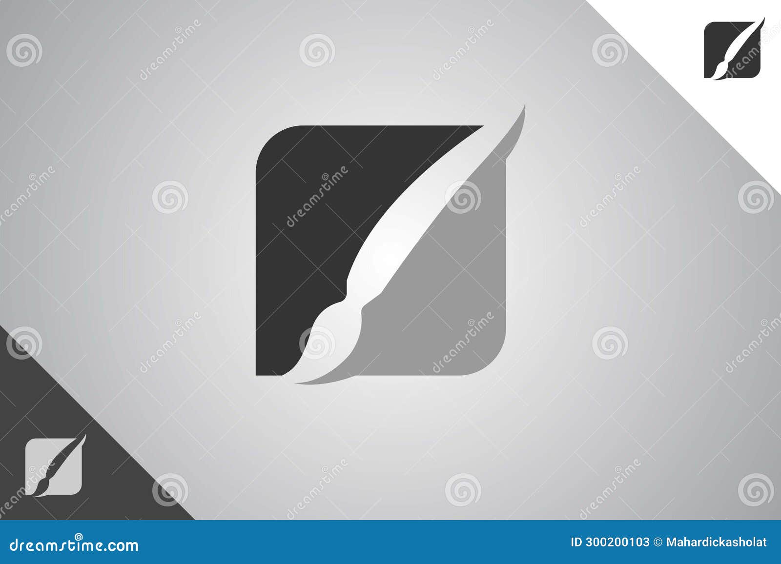 Modern and Minimal of Geometry Logotype Vector for Art, Design and ...