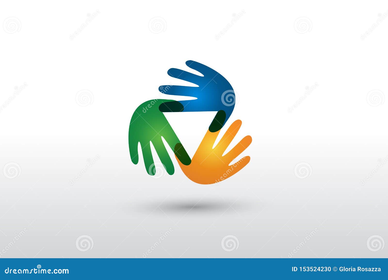 Logo Handshake Business People Vector Stock Vector - Illustration of ...