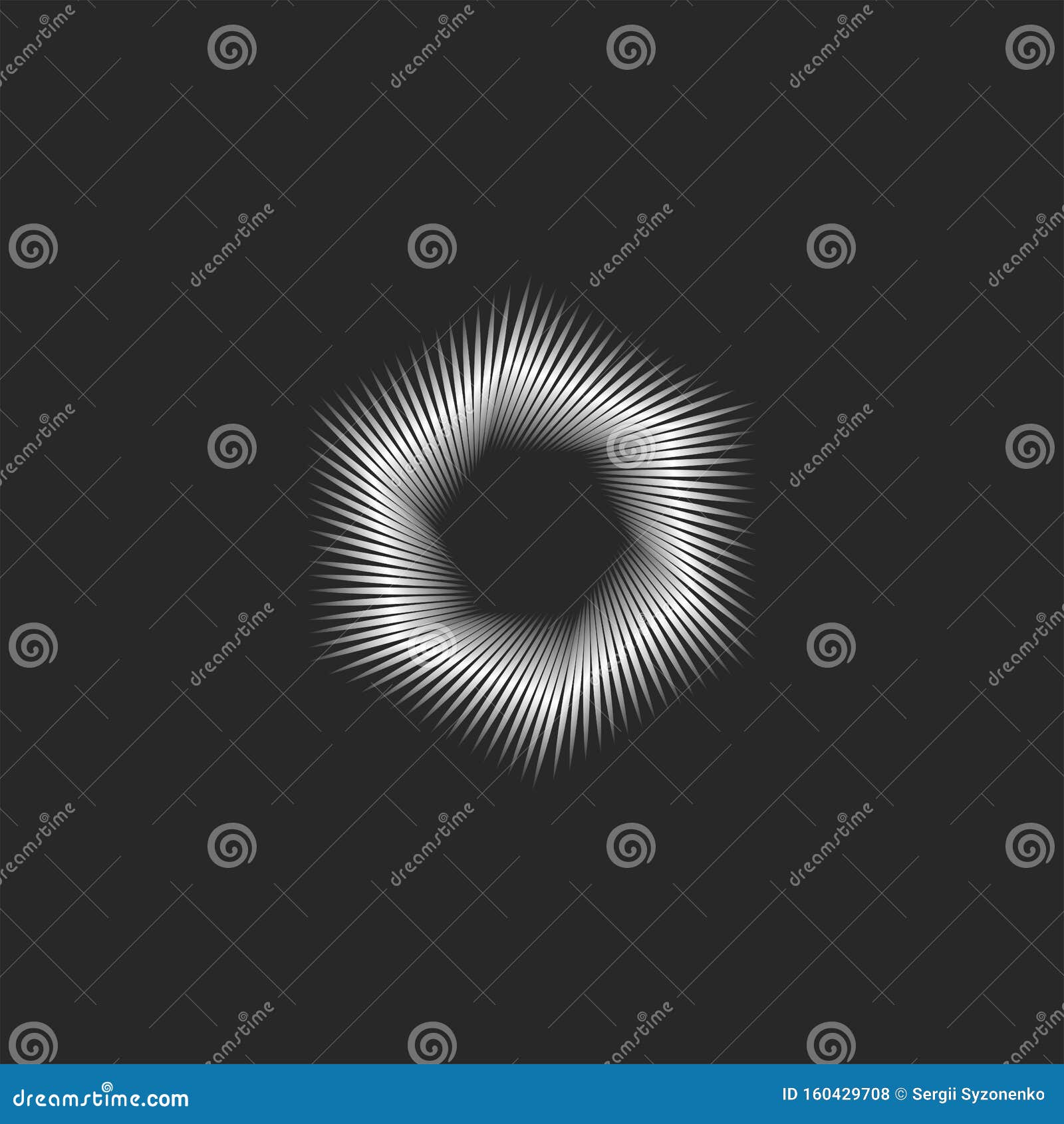 Logo Hexagon Shape is an Interesting Mesmerizing Form of Infinity of ...