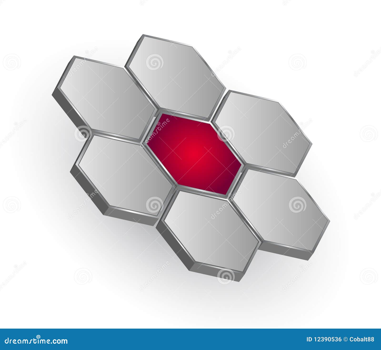 Logo hexagons flower stock vector. Illustration of success - 12390536 Logo hexagons flower stock vector. Illustration of success - 12390536