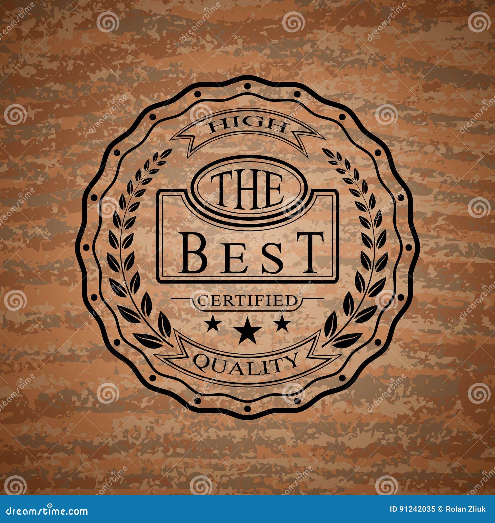 Logo of High Quality Product Stock Vector - Illustration of design ...