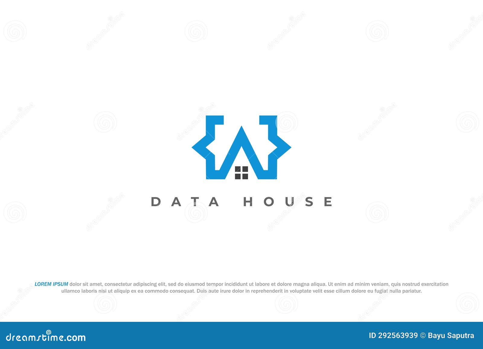 Logo House Window and Coding Icon Stock Illustration - Illustration of ...