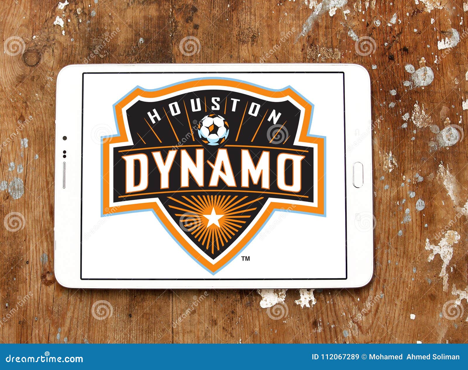Houston Dynamo Soccer Club Logo Editorial Stock Image Image Of Sign Professional 112067289