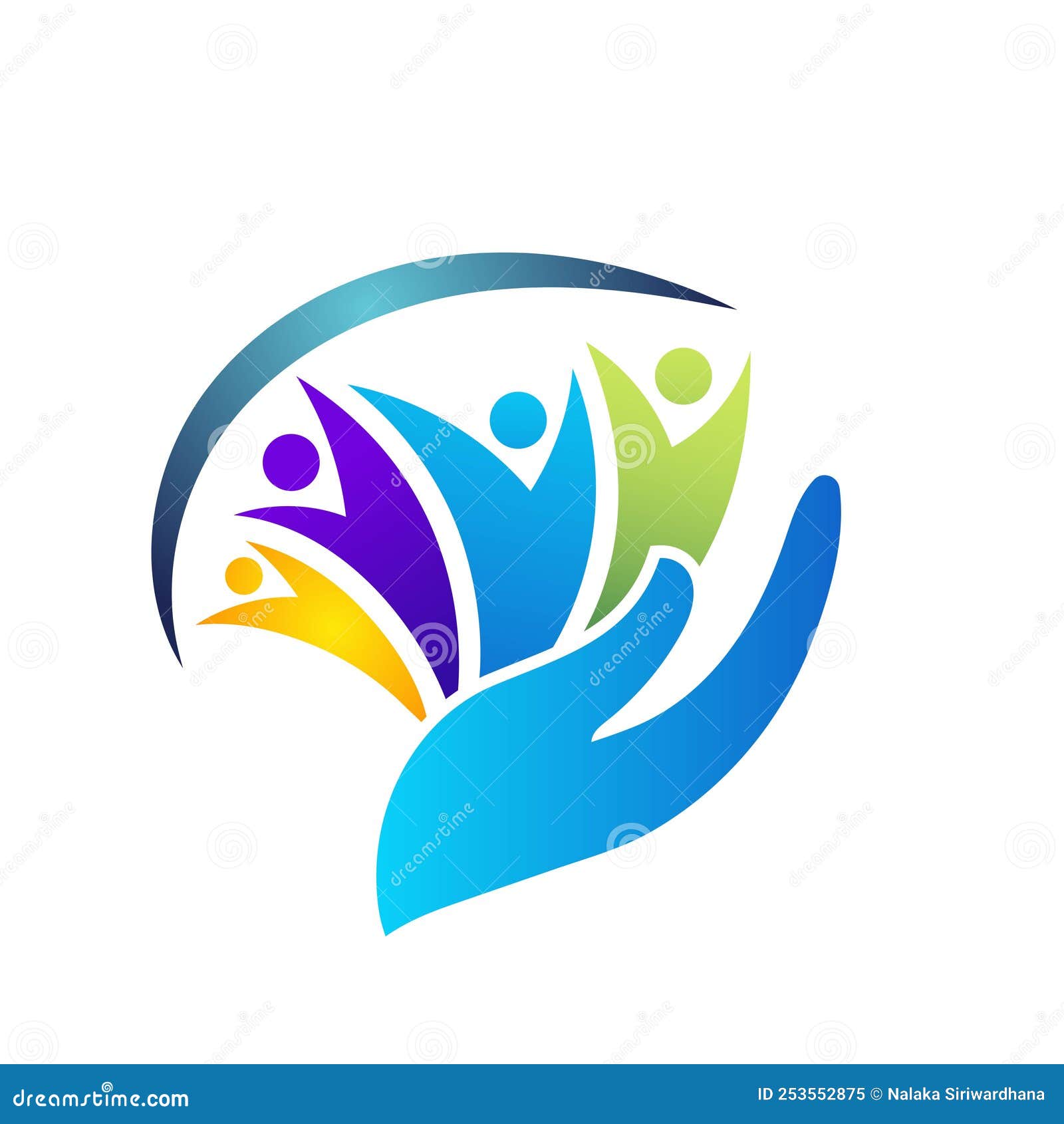 Wellness Woman Vector Logo Design. Abstract Stylized Human Character ...