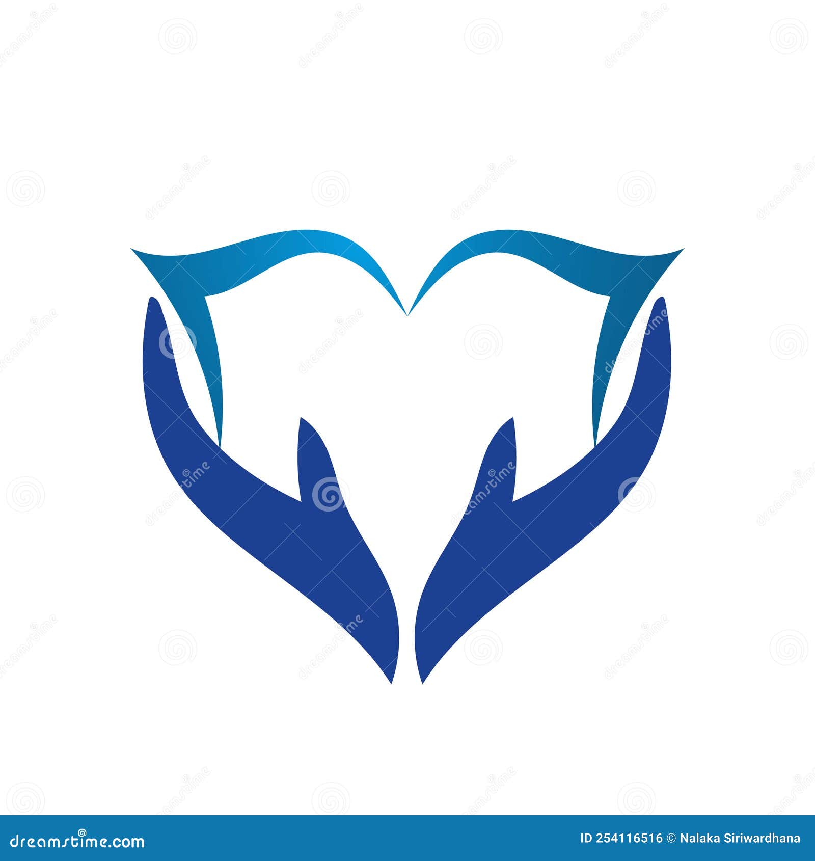 Hand and Book logo symbol. stock vector. Illustration of white - 254116516