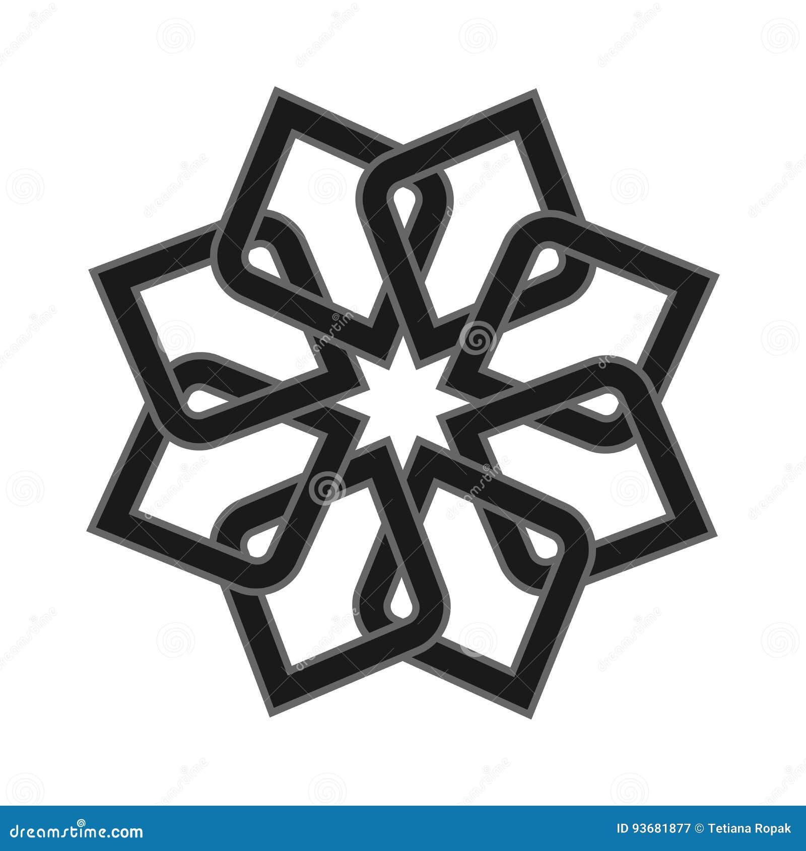 Logo Icon Abstract Symbol. Vector Illustration Isolated on the ...