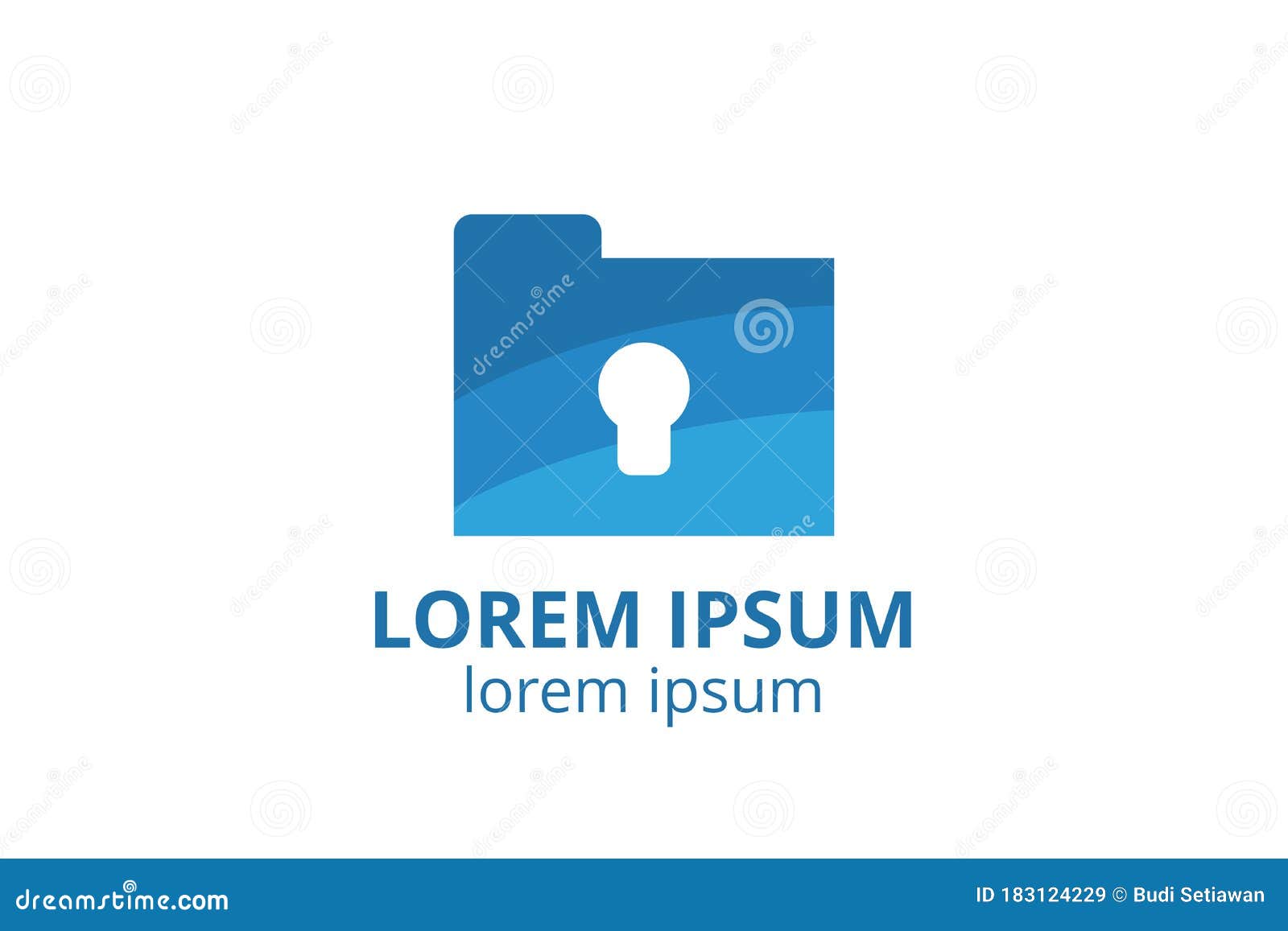 Data security logo stock vector. Illustration of secure - 183124229