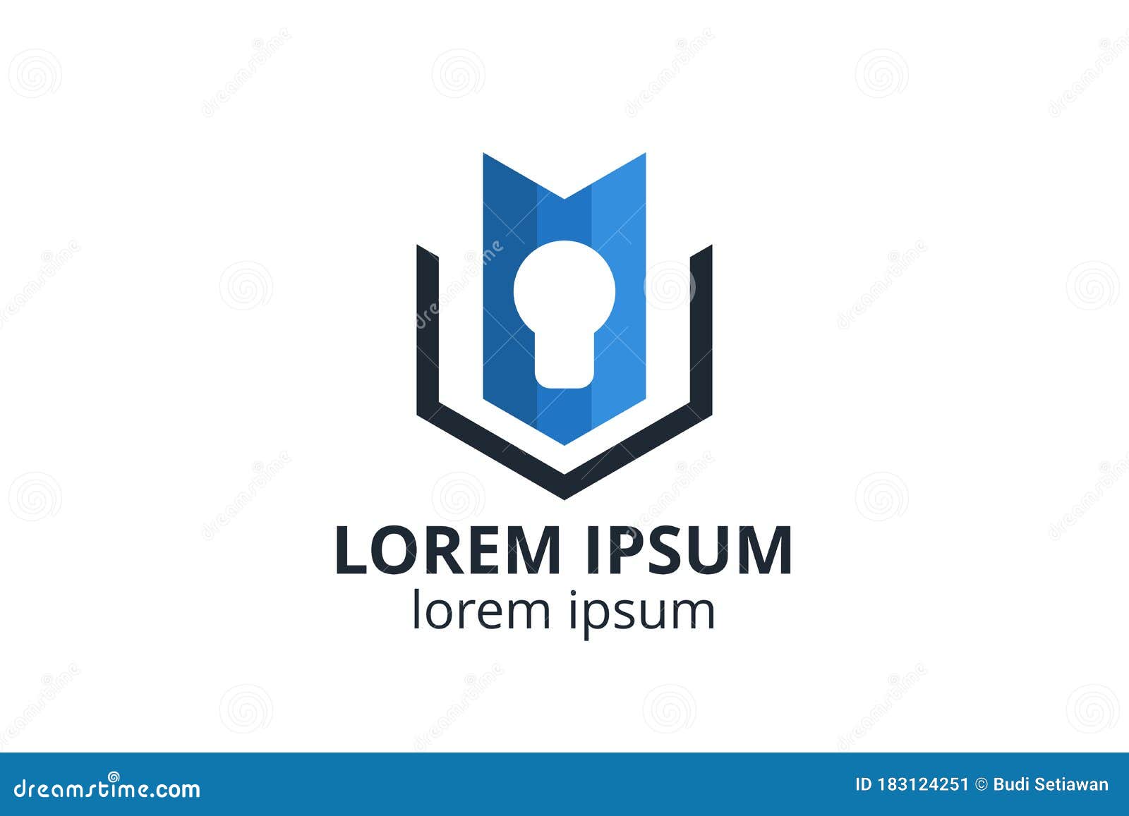 Data security logo stock vector. Illustration of computer - 183124251