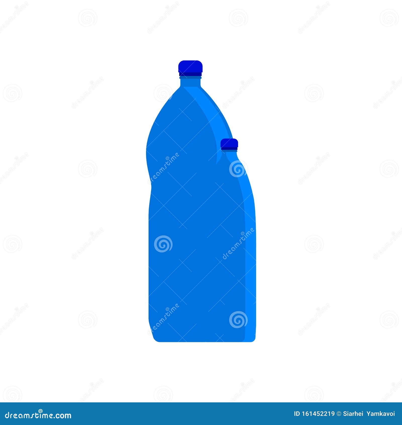 Logo, Icon of Plastic Bottles Stock Vector - Illustration of isolated ...