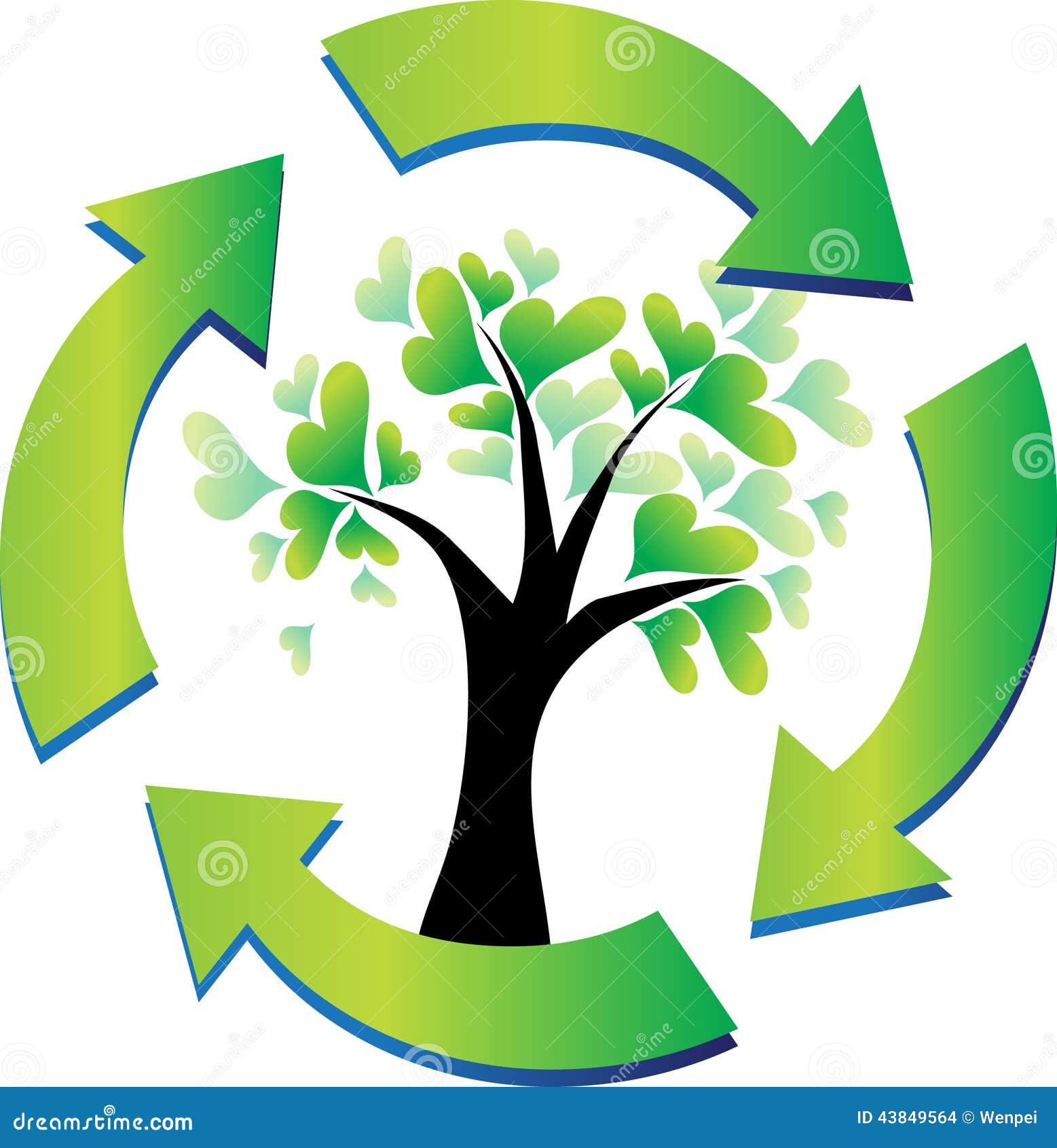 Logo stock illustration. Illustration of environmental - 43849564
