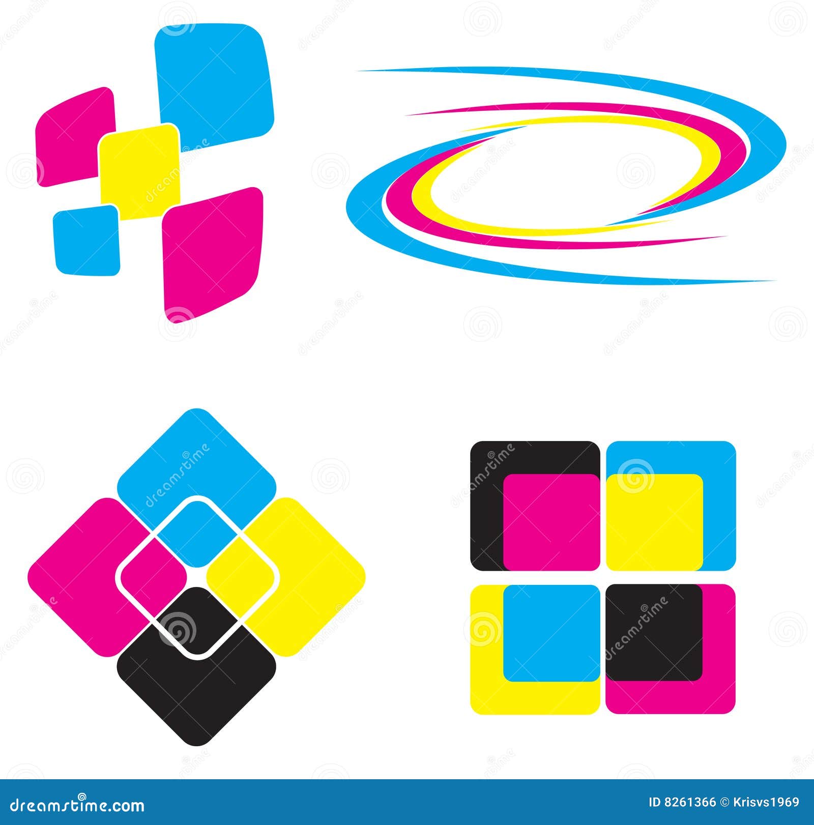 Logo icon set stock vector. Illustration of icon, business - 8261366