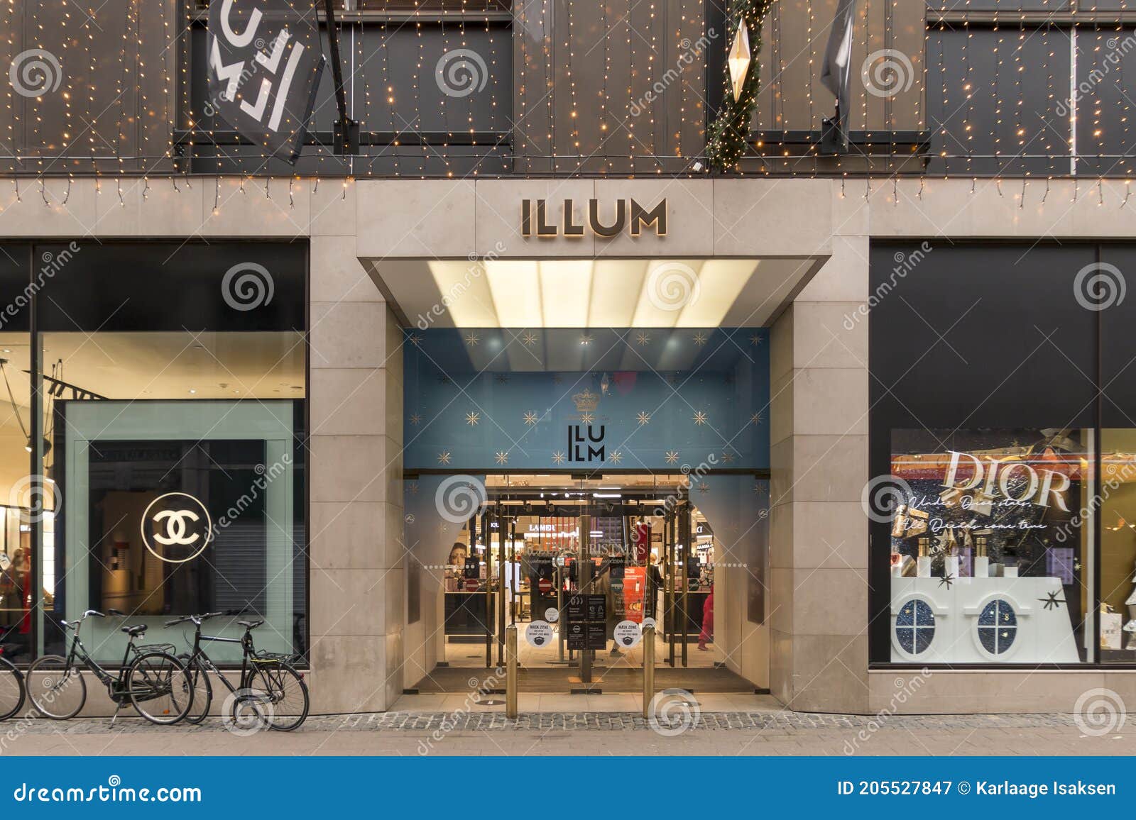 The Logo of the Illum in Copenhagen Editorial Photography - Image of ...