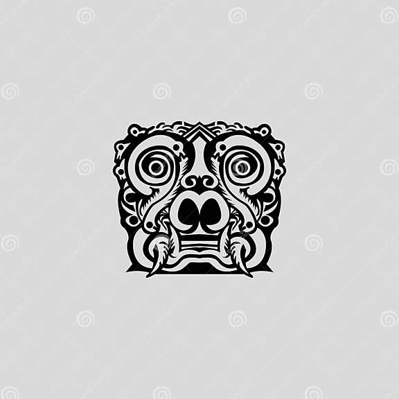 Ancient Logo Illustration and Epic Symbol Stock Vector - Illustration ...