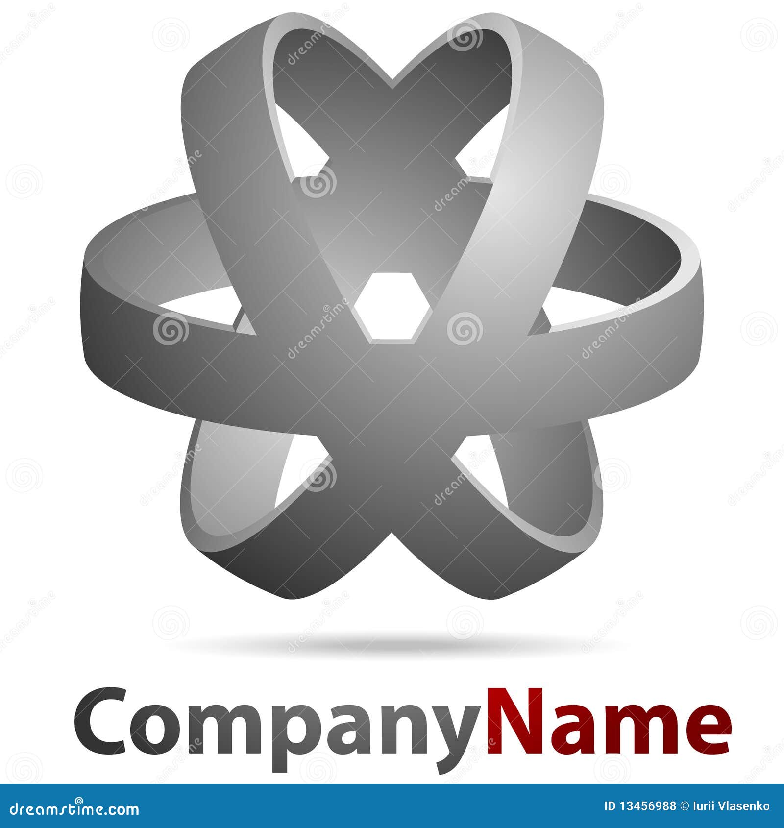 Logo impossible illustration stock. Illustration du geste - 13456988