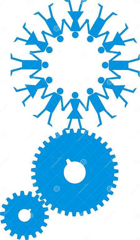 Logo - Industrial Man Power Stock Illustration - Illustration of ...