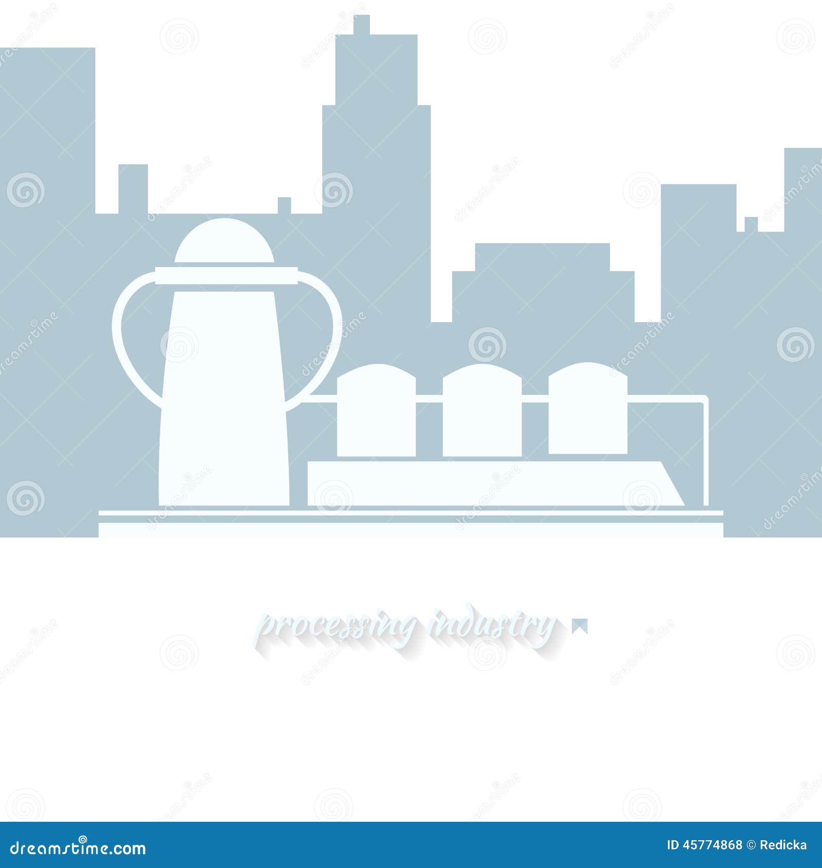 Logo industrial plant stock vector. Illustration of diesel - 45774868